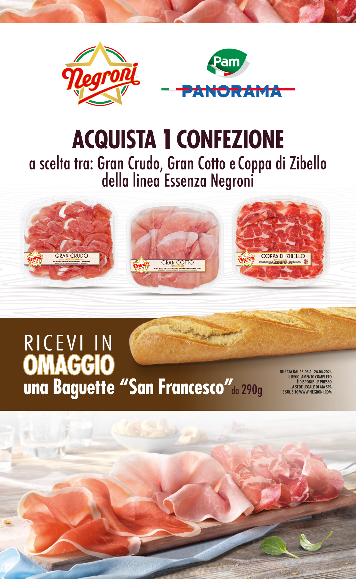 Negroni e Pam ti premiano | Negroni