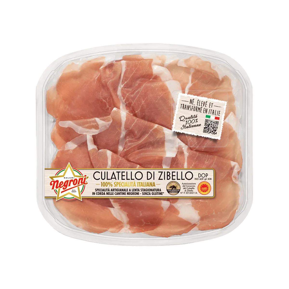 Culatello di Zibello DOP 100% Italien | Negroni