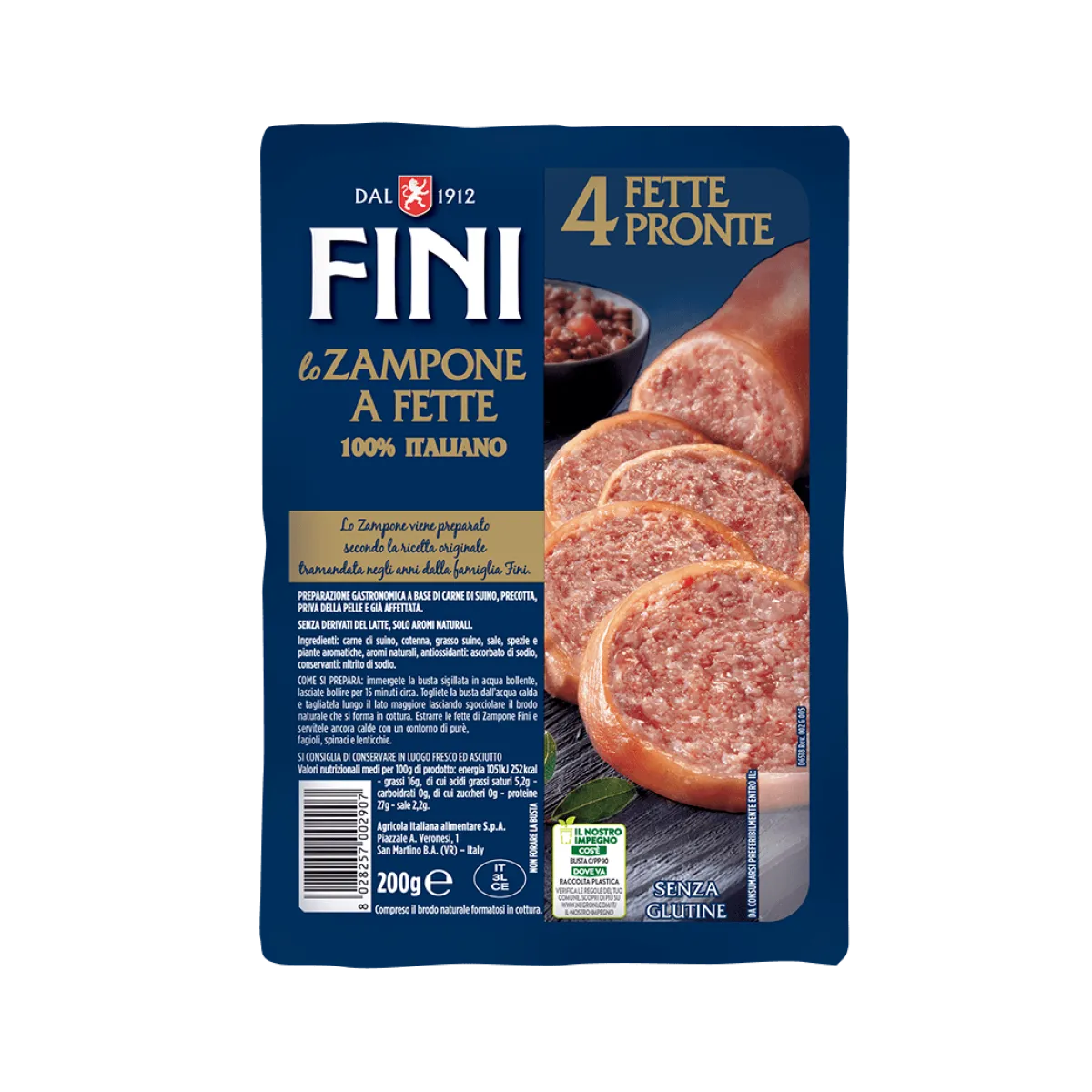 Zampone a fette Fini | Negroni